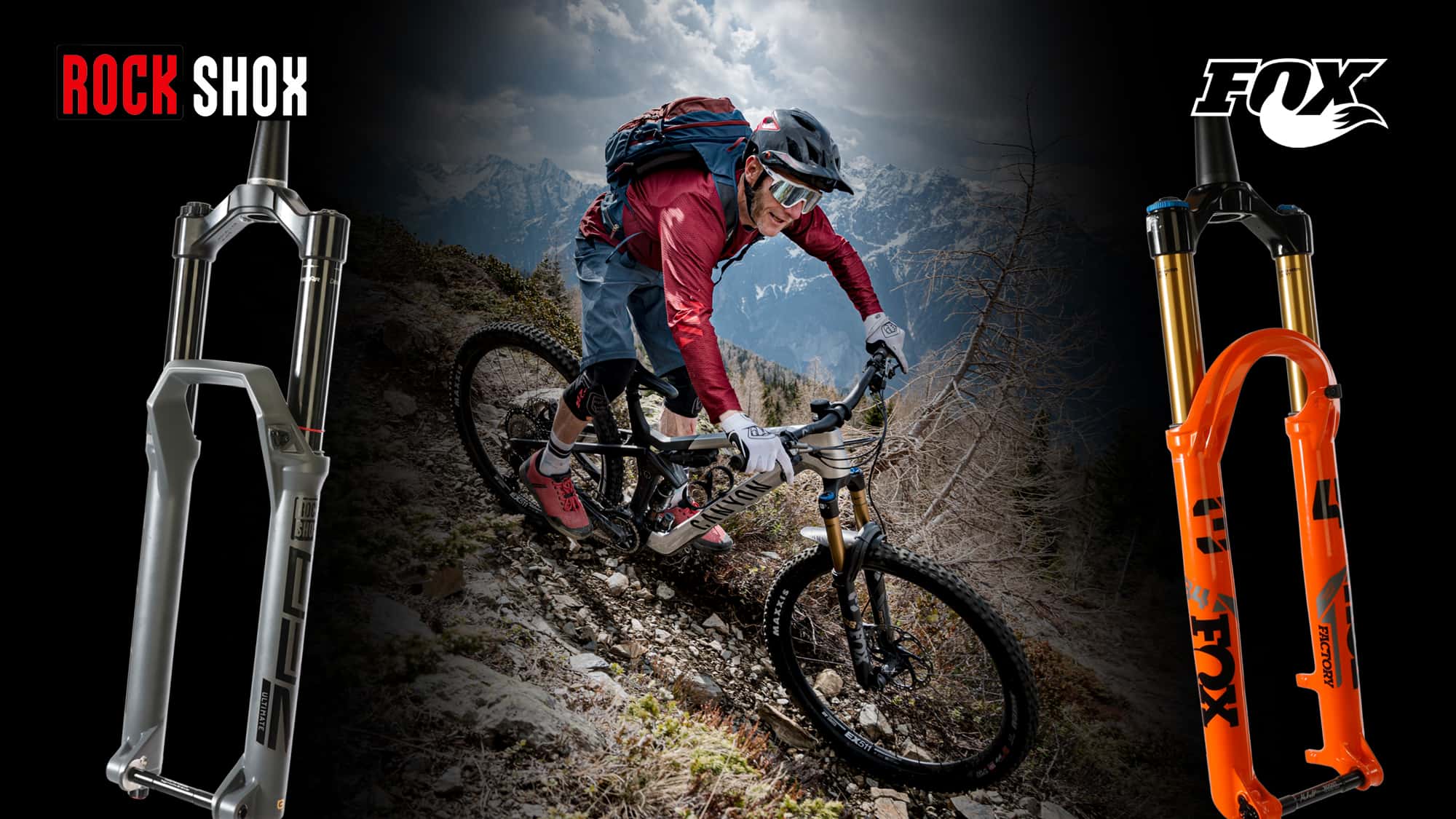 MTB-Federgabel: Fox vs. Rockshox + Test