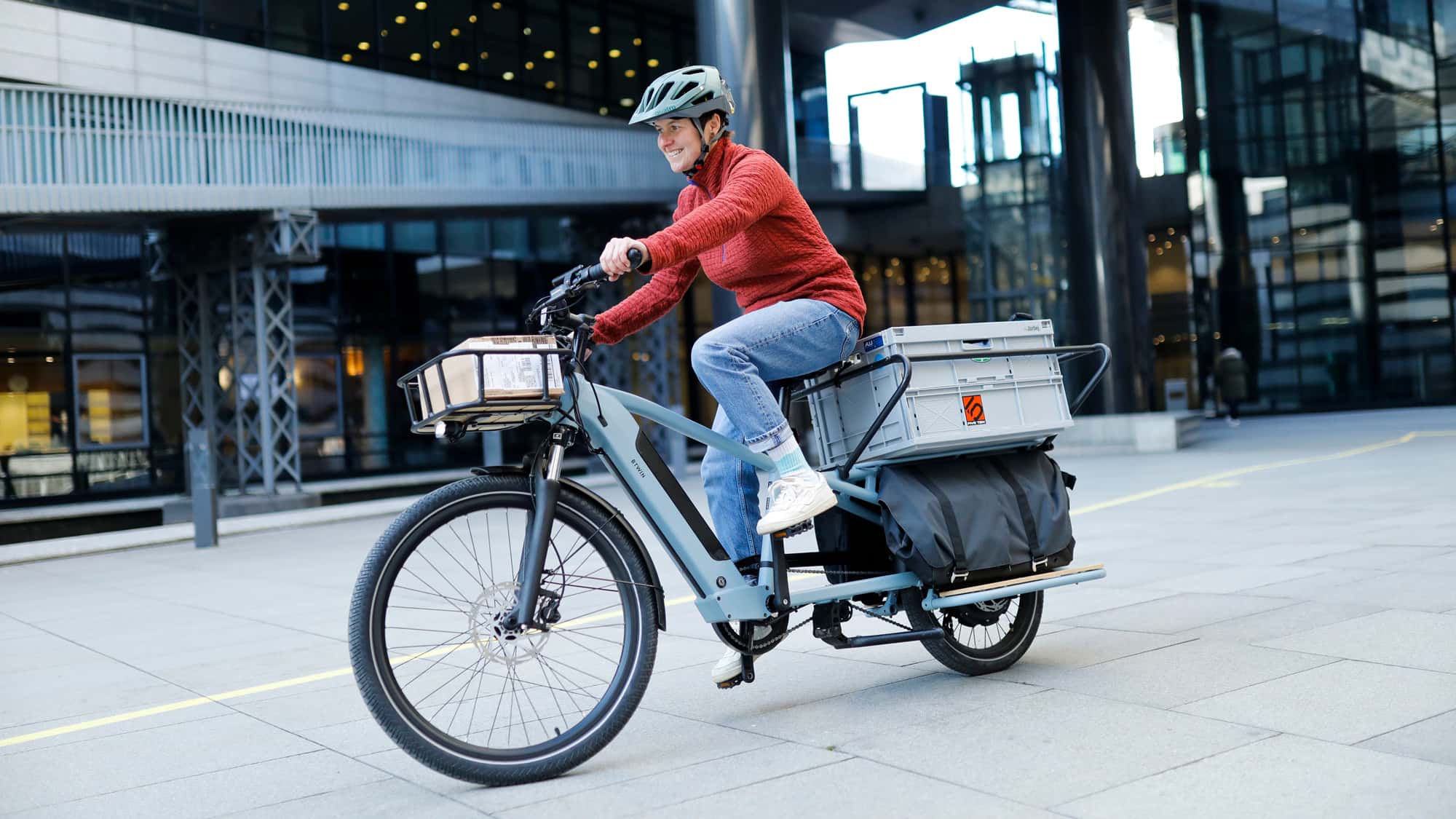 Btwin Elops R500 E Longtail im Elektrobike-Test 2023