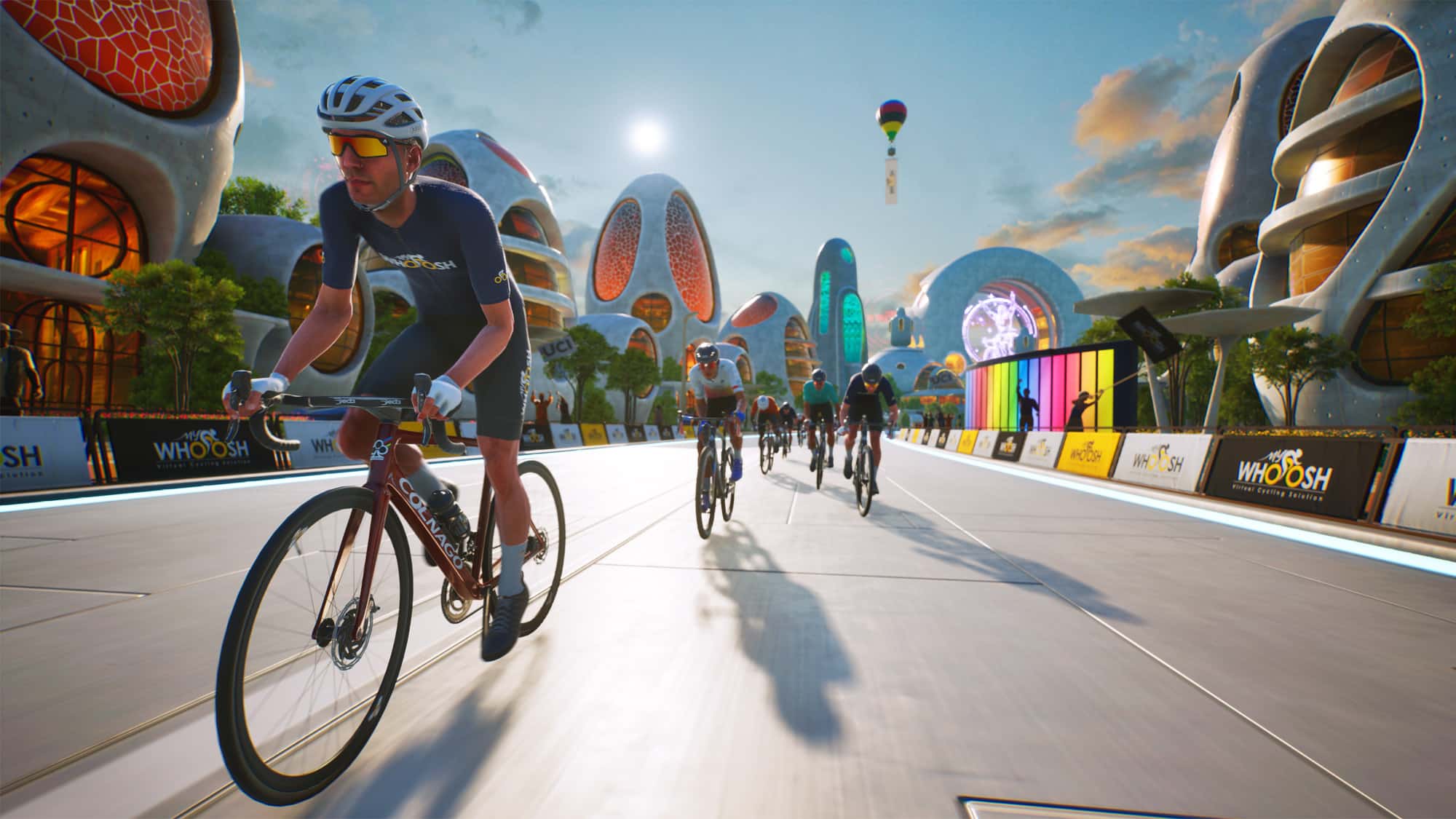 MyWhoosh: Update 5.3 mit Zombies & UCI-Welt